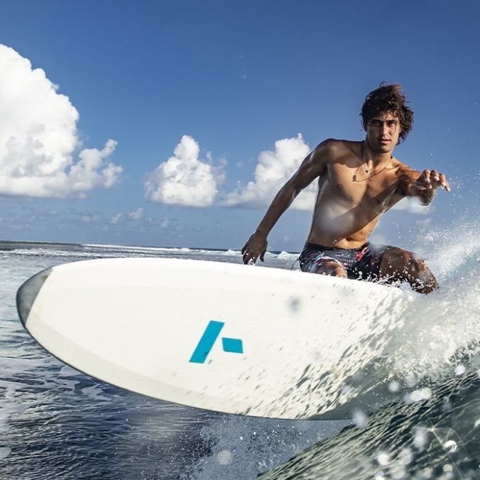 Mini-malibu surfboard - 107125 - Tahe Outdoors - beginner ...