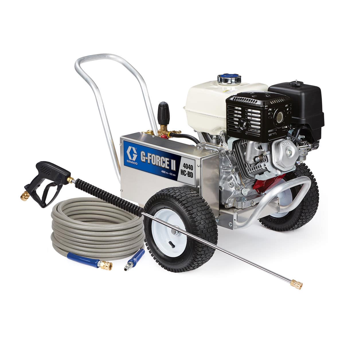 Shipyard high-pressure cleaner - 4040 HC-BD - Graco - mobile / gasoline ...