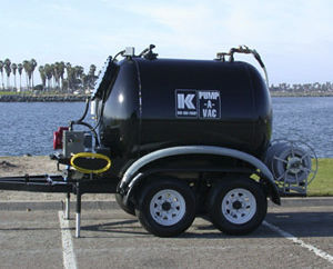 Mobile pump-out - TRAILER - Keco Pump & Equipment - for marinas / with ...