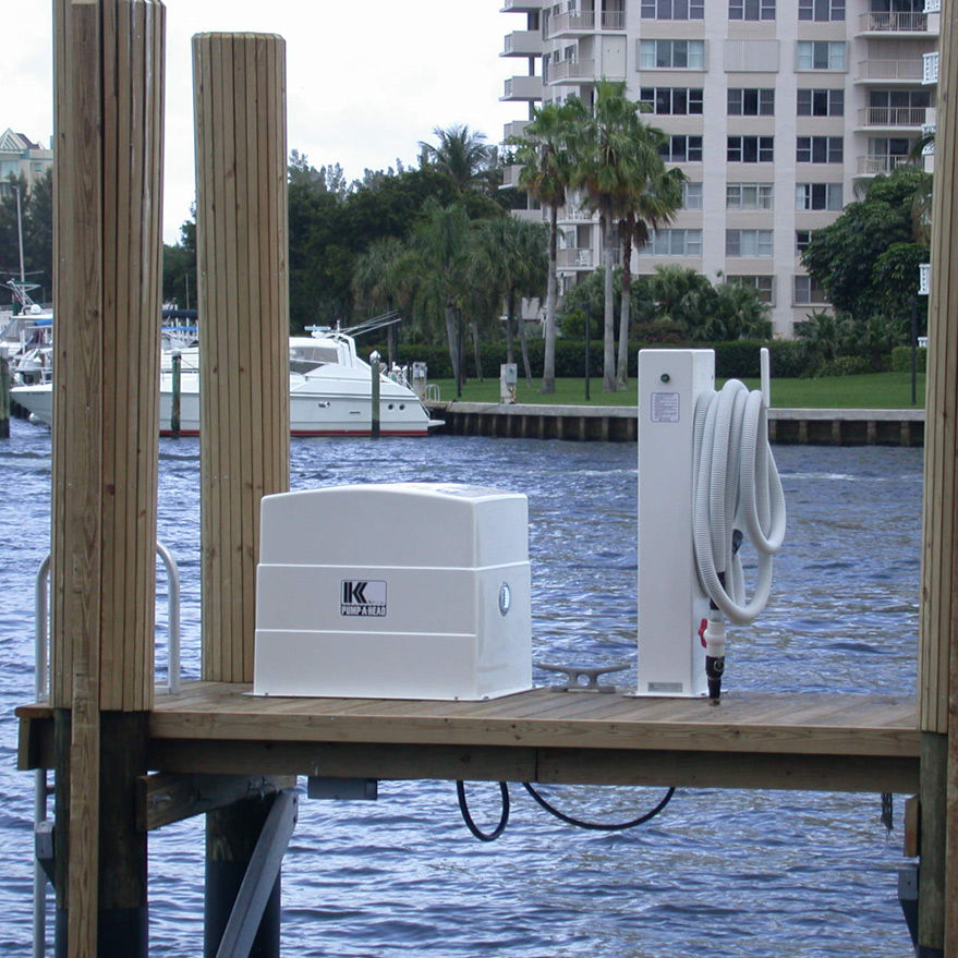 Fixed pump-out - Remote - Keco Pump & Equipment - for marinas / with ...