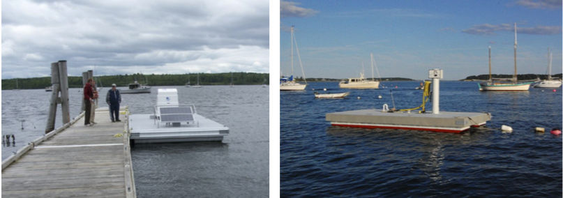 Floating pump-out - dock - Keco Pump & Equipment - for boats / for ...