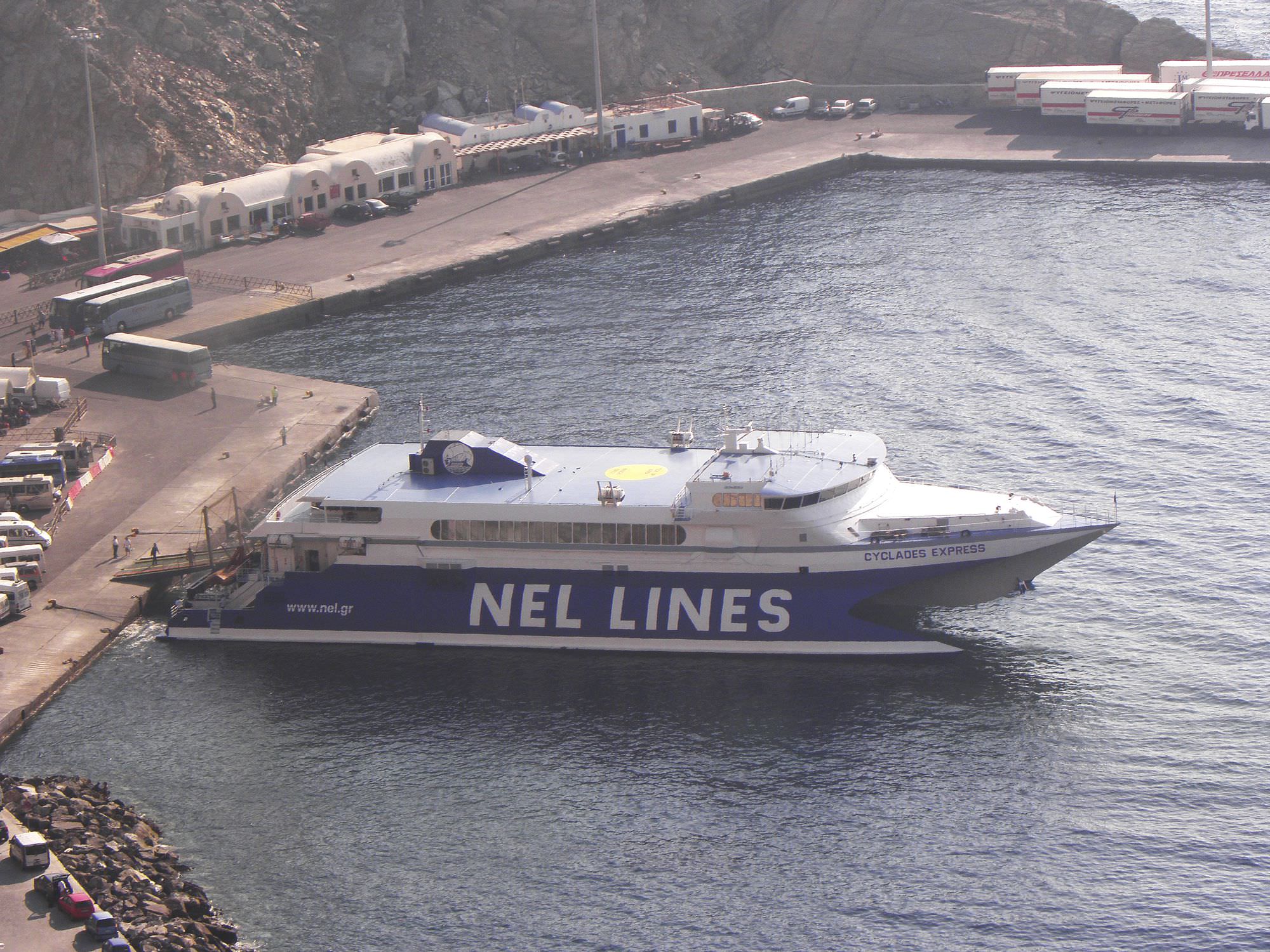 High-speed car ferry - NAXOS JET - INCAT - catamaran