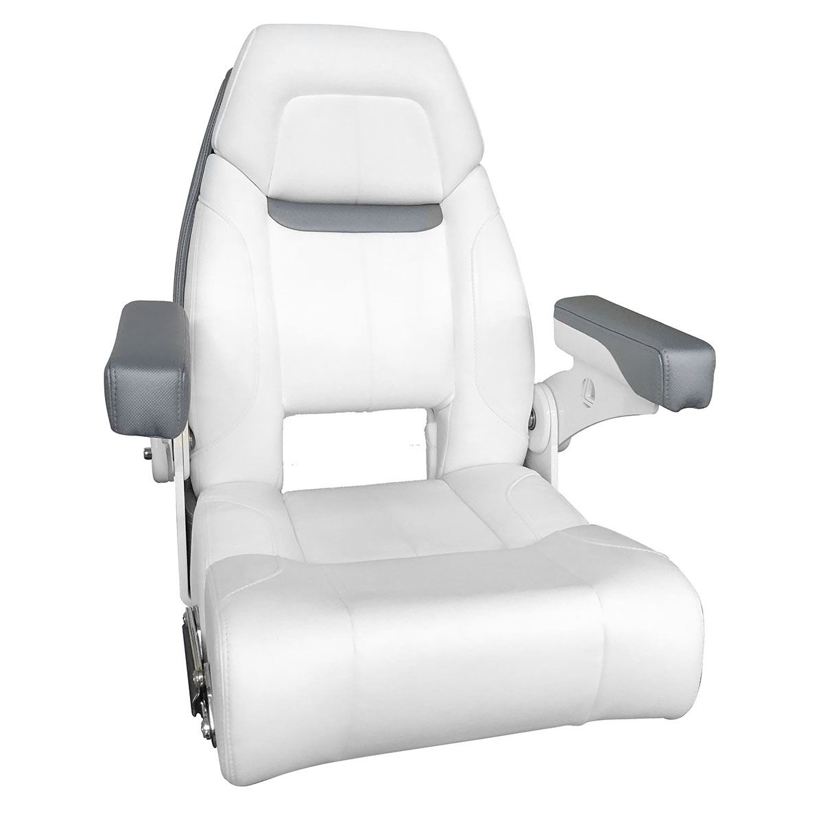 Back-to-back seat - GS - Llebroc Industries - for boat / with armrests ...