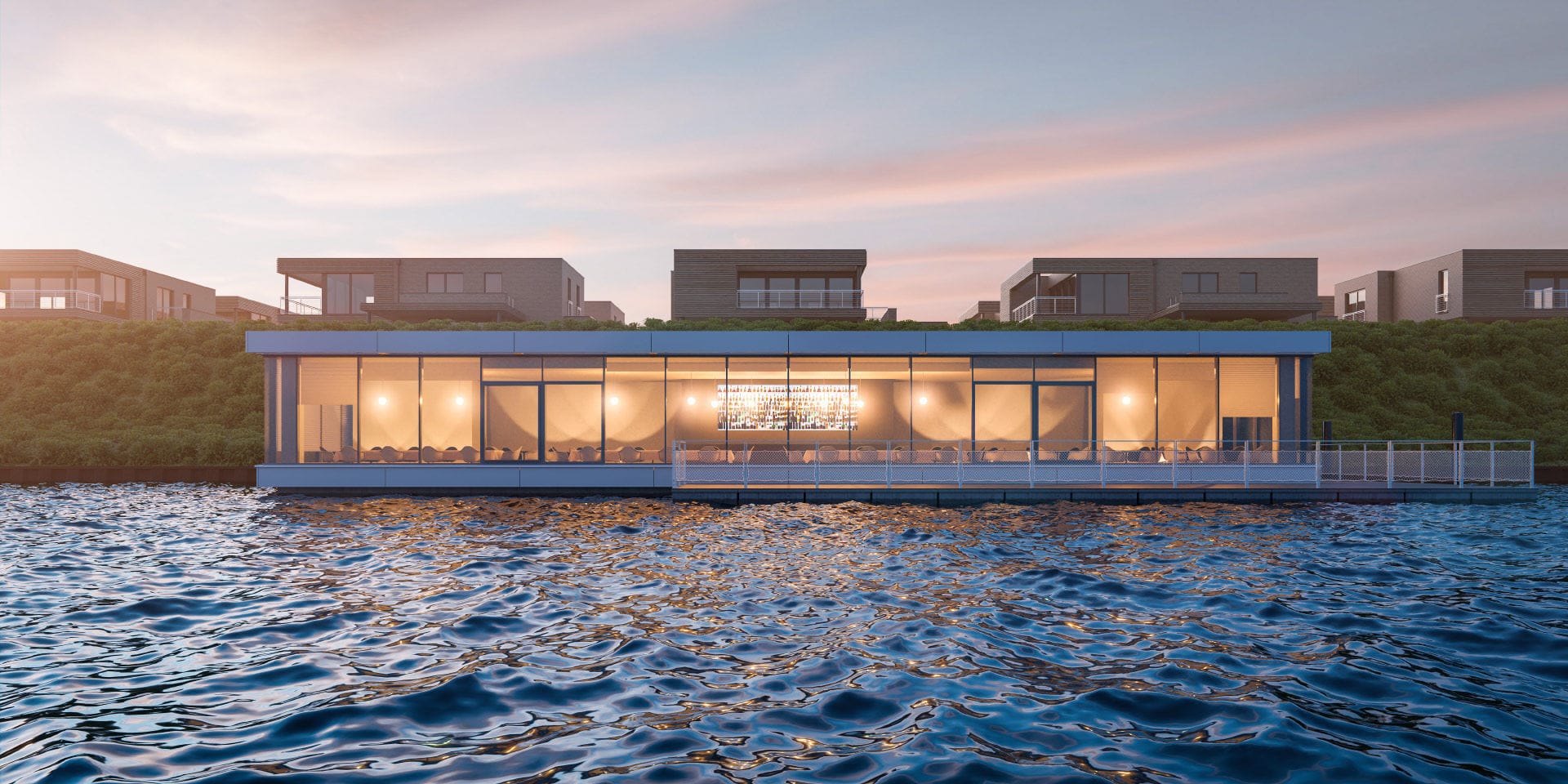 Floating house - C-Type - Floating Homes