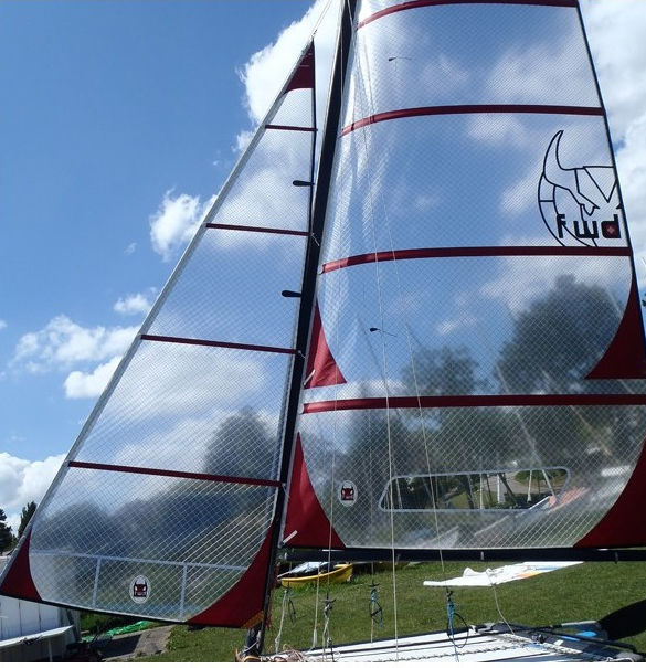 Jib - FOHB16NX50 - Forward Sailing - for sport multihulls / Hobie Cat 16