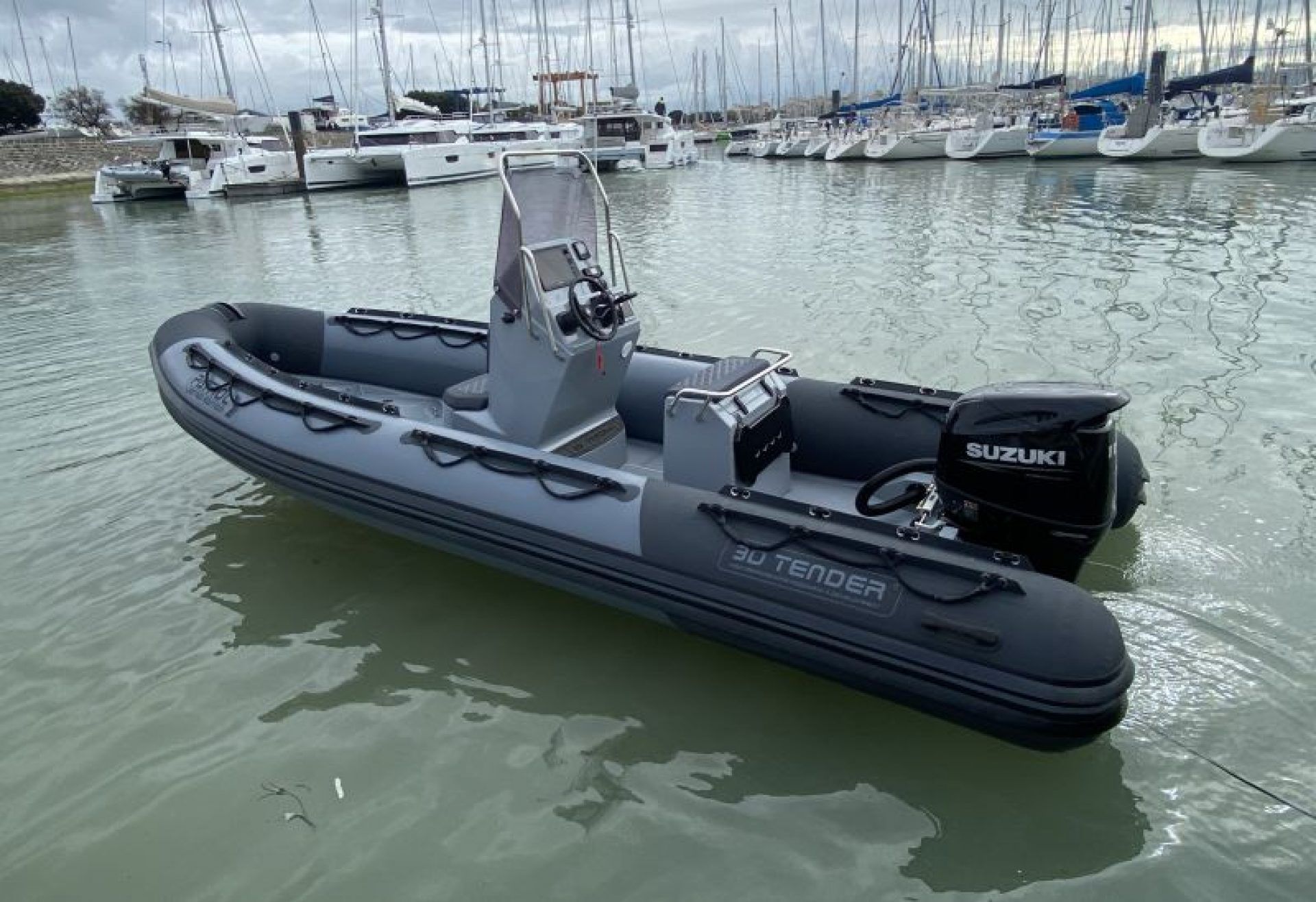 Patrol boat - 560 - 3D MARINE - outboard / PVC / Hypalon®