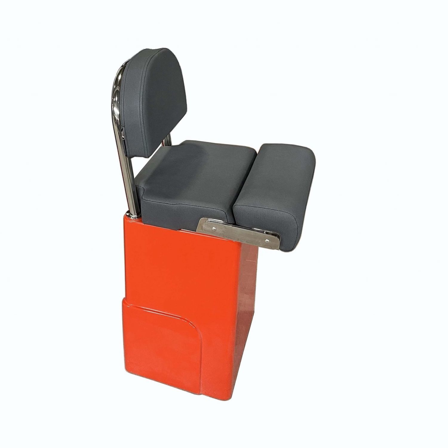 Boat seat - S04 - 3D MARINE - adjustable / gray / red