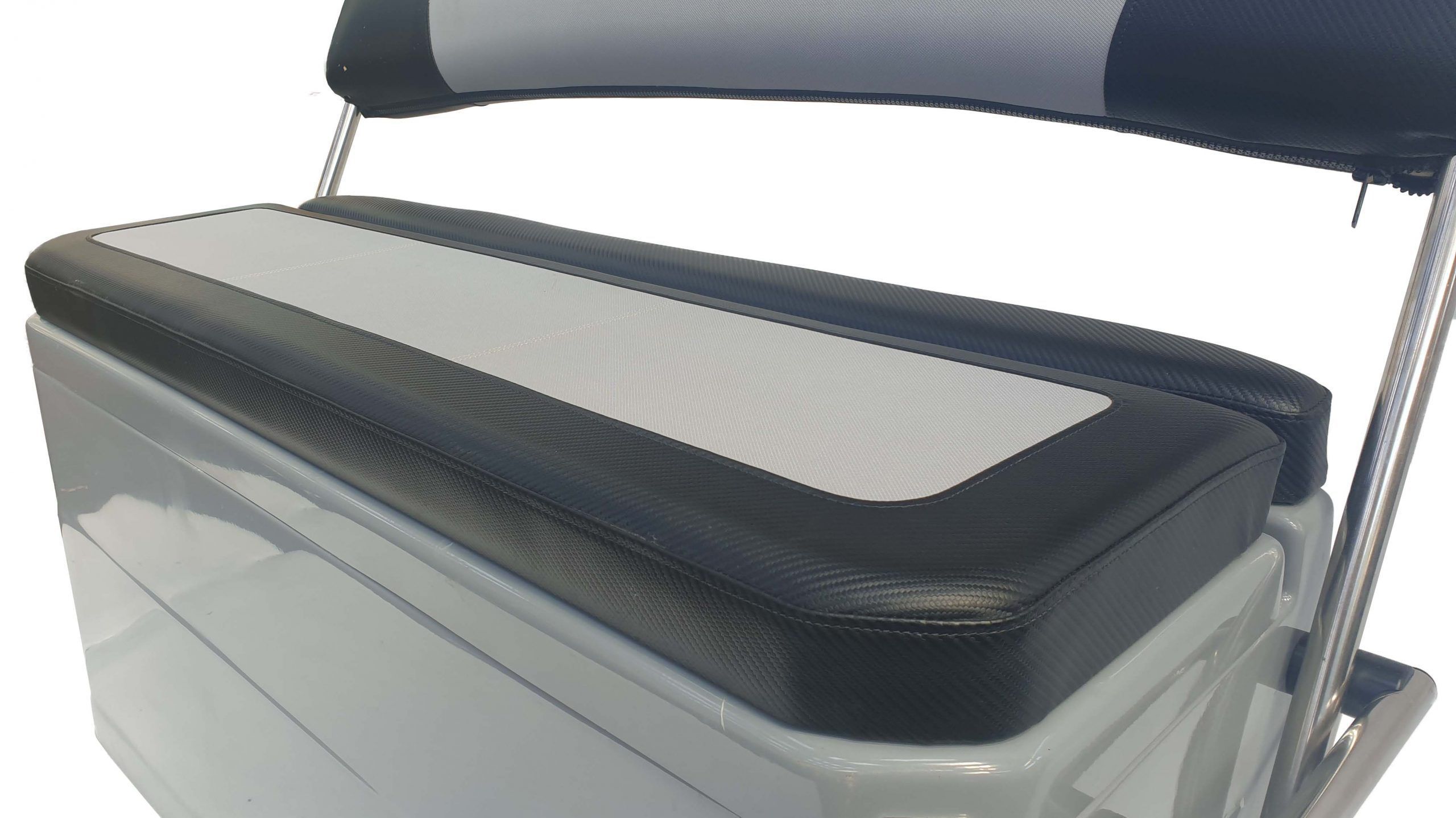 Boat bench seat - B05 - 3D MARINE - 3-seater / gray / composite frames