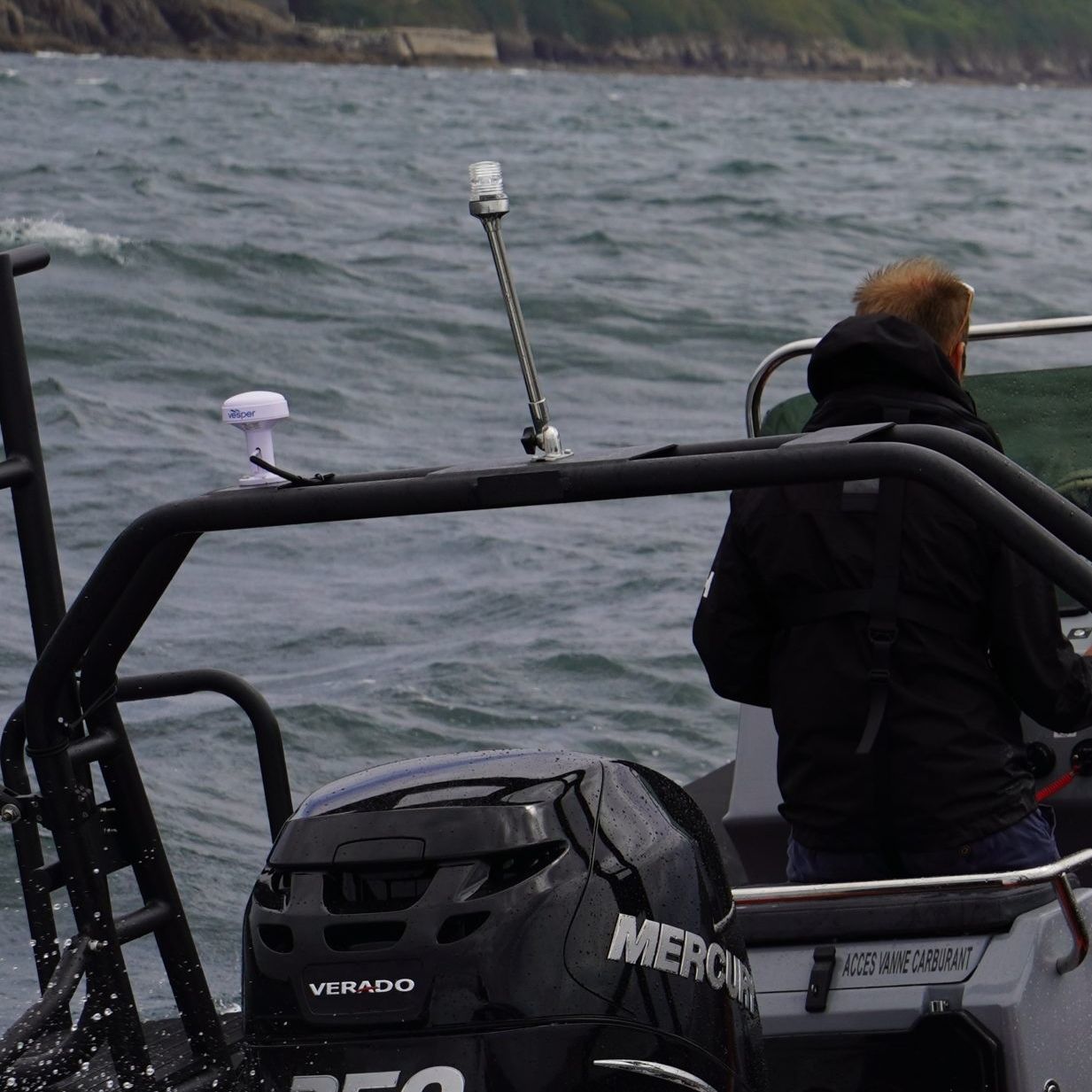 Boat navigation light - A07 - 3D MARINE - LED / white / pole-mounted