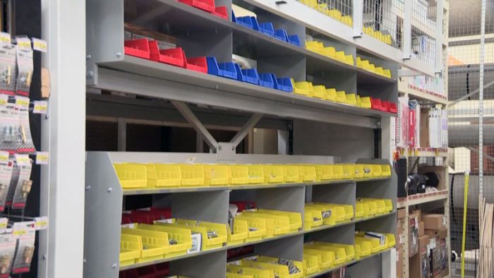 Shipyard storage rack - Shelving Carousel - Vidir Machine Inc. - rotary ...