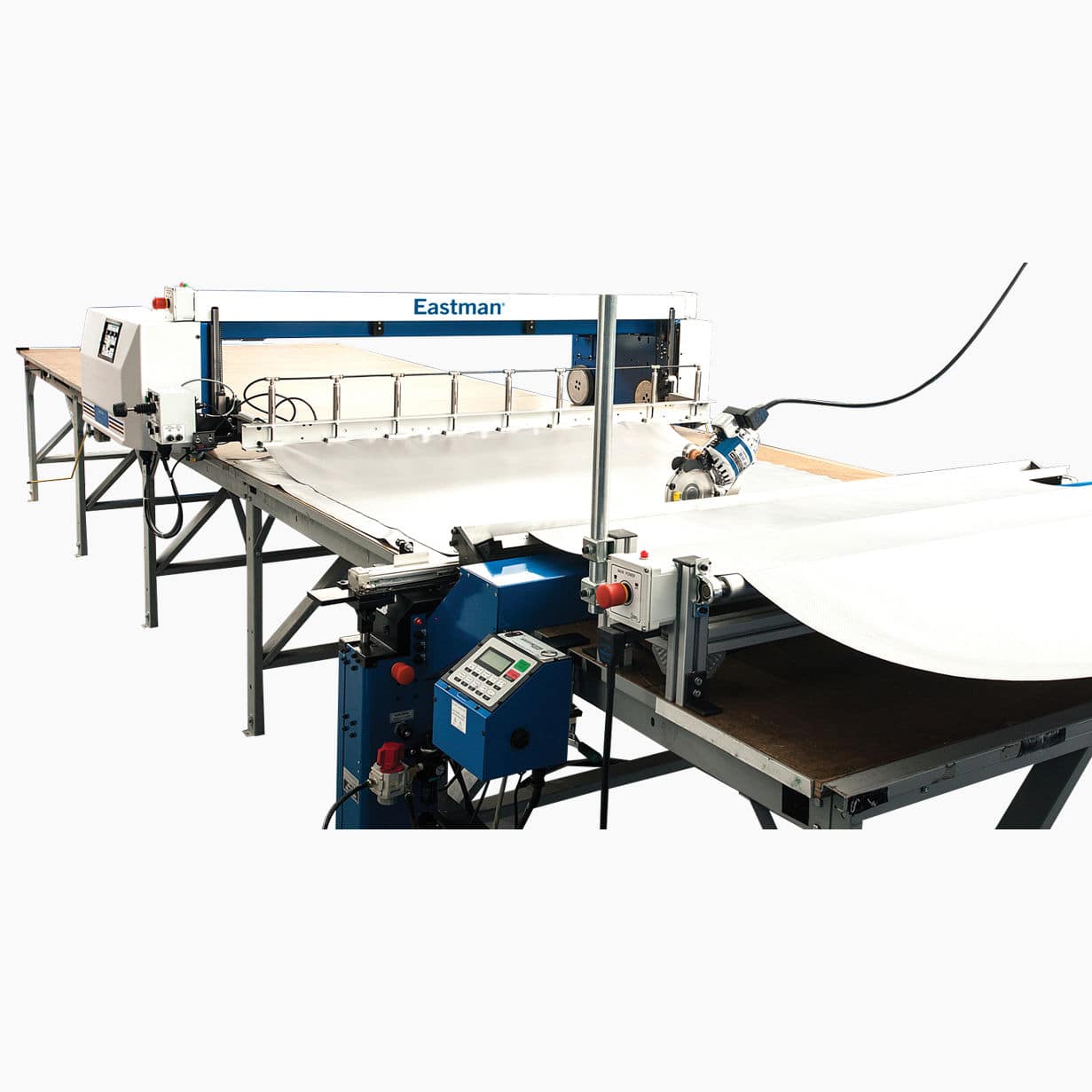 Spreading machine with cutting system - CRA series - Eastman Machine ...