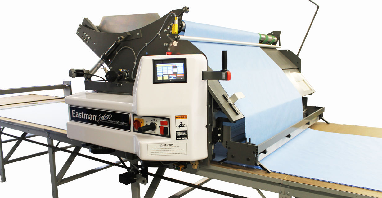 Spreading machine with cutting system - Saber C-Series - Eastman ...