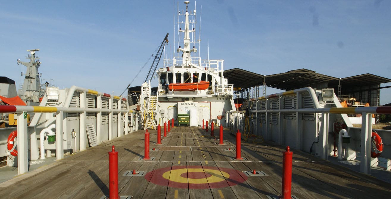 Platform supply vessel (PSV) offshore support vessel - Siem Caetés - UT ...