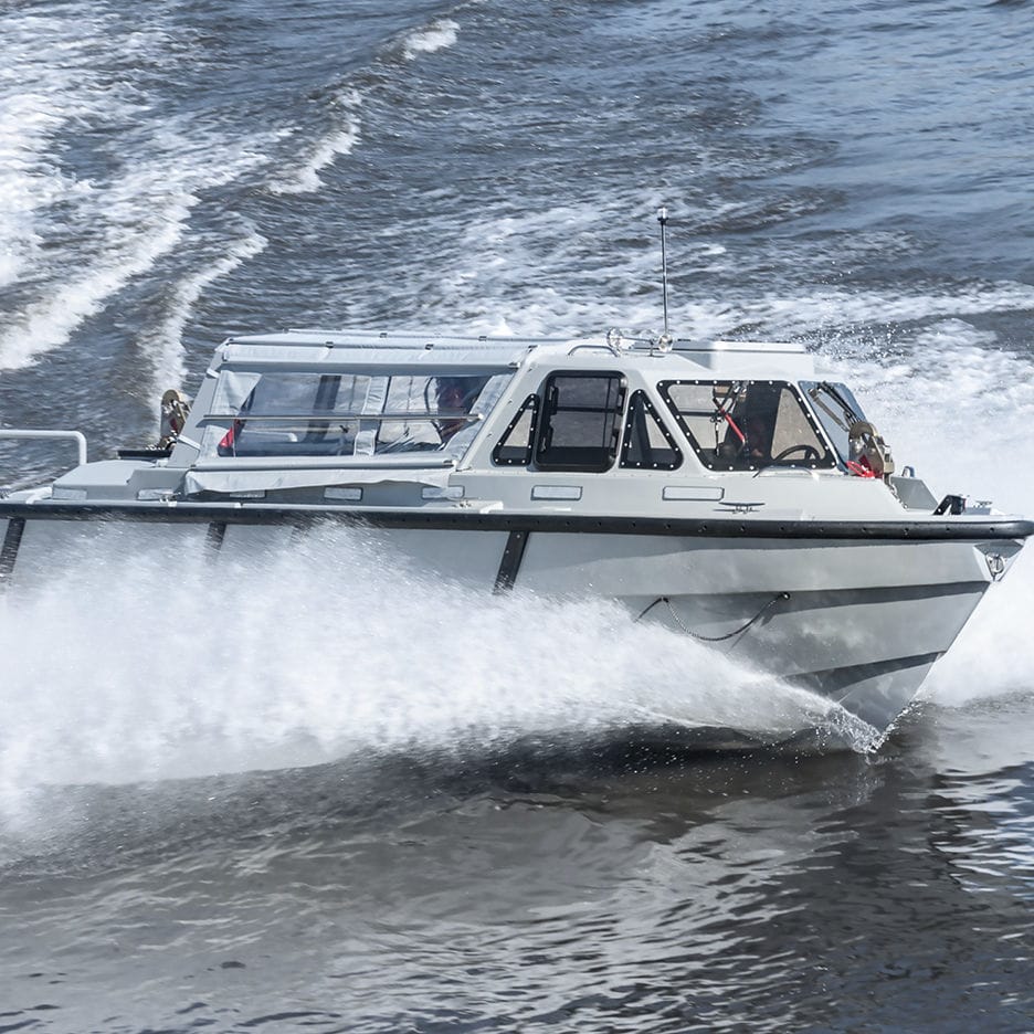 Professional rescue boat - SEL-RT 7.7 - Fassmer - inboard waterjet / diesel