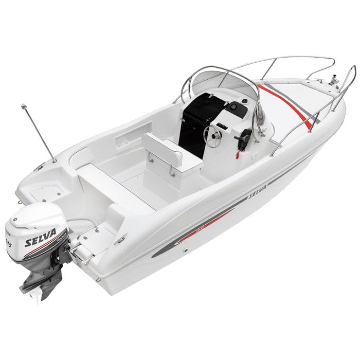 Outboard walkaround - SD 5.7 - Selva Marine - Fiberglass - center ...