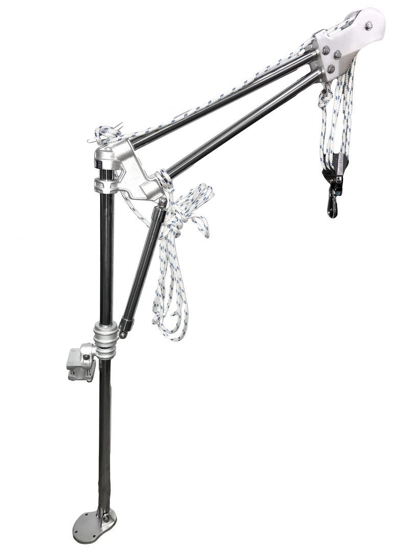 Boat davit - 120 - Atkins & Hoyle Ltd. - manual / stainless steel ...