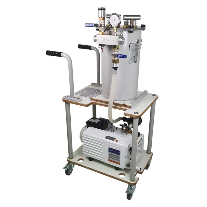 Shipyard vacuum system - 2S HD - Vacmobiles - mobile / for vacuum infusion