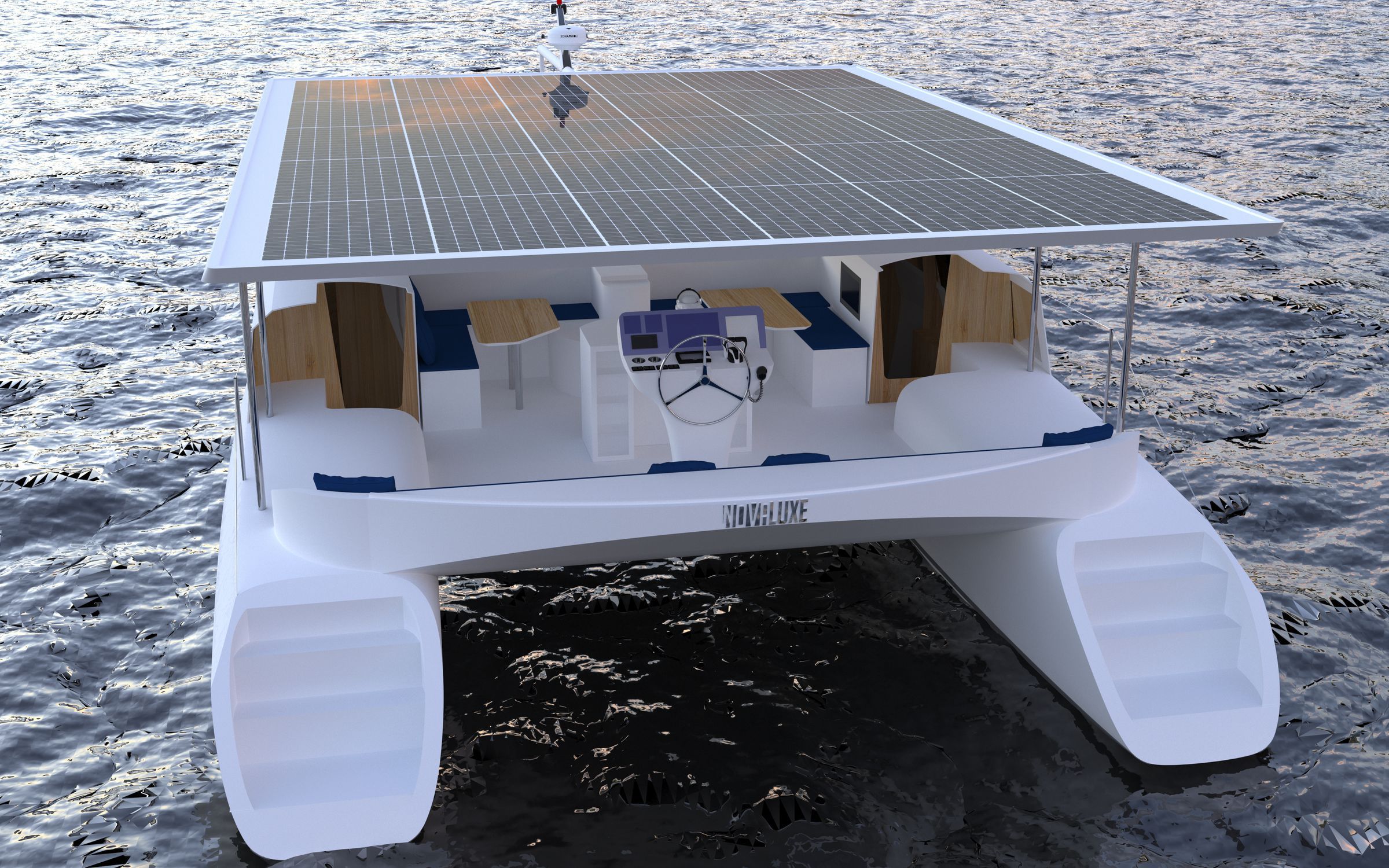 Catamaran express cruiser - ELIGHT 40 - NOVA LUXE YACHTS - inboard ...