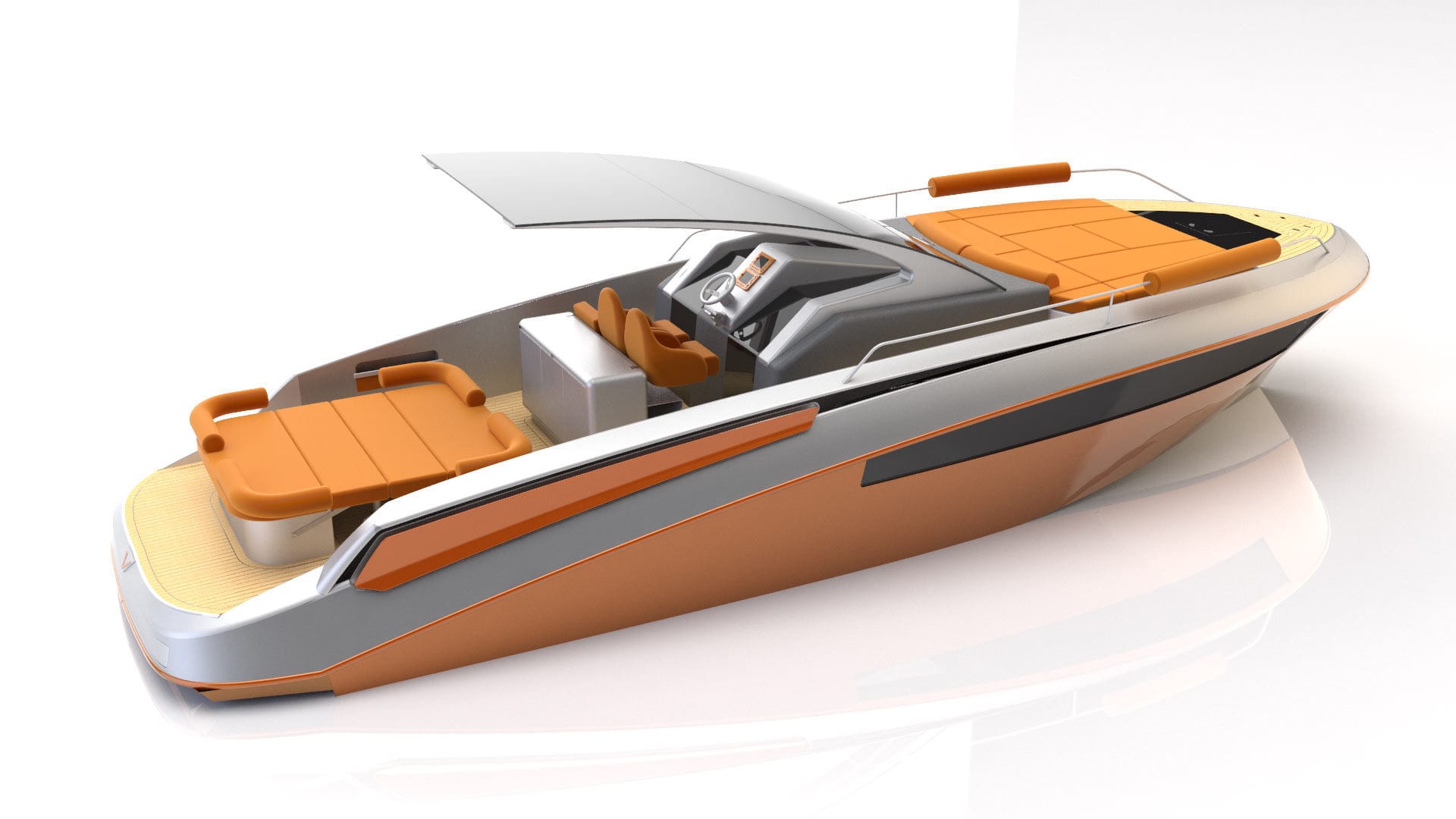 Inboard express cruiser - 38 WEEK END - ERYD YACHTS - twin-engine ...