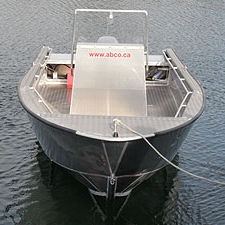 Utility boat - 23' - ABCO Industries Limited - outboard / aluminum