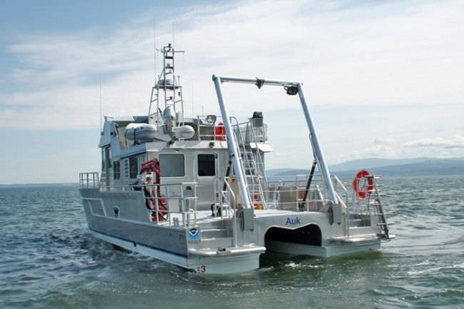 Scientific research boat professional boat - R/V AUK - All American ...