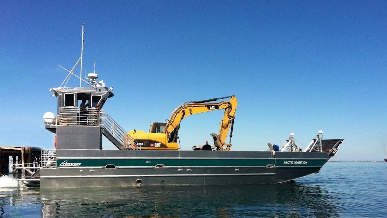 Landing craft - 6218-RCM - Armstrong Marine - inboard / aluminum