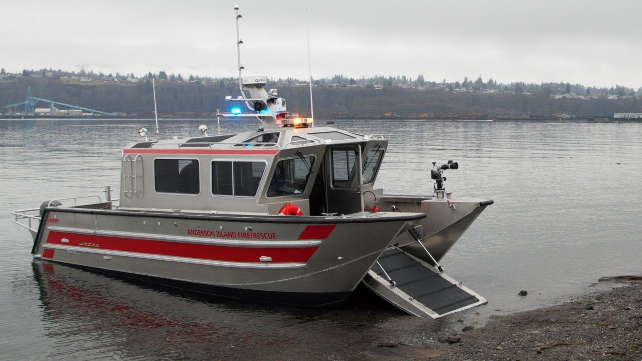 Professional rescue boat - 3513-CTC - Armstrong Marine - fireboat ...
