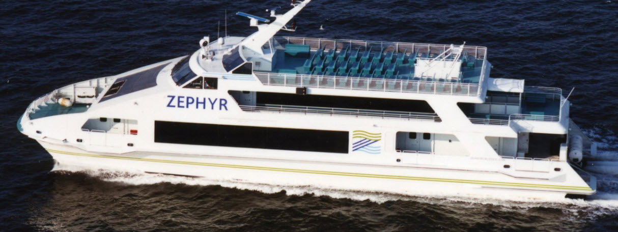 Catamaran passenger ferry - ZEPHYR - Austal USA
