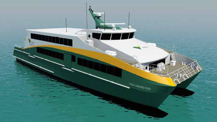 High-speed passenger ferry - VALE GRAND SUD - Austal USA - catamaran