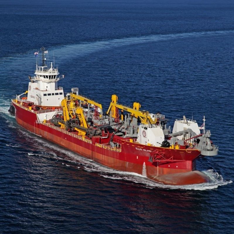 Barge special vessel - Ellis Island & Douglas B Mackie - Eastern ...