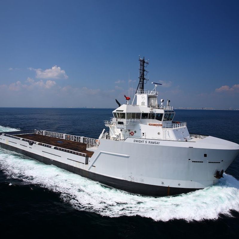 Platform supply vessel (PSV) offshore support vessel - Dwight S. Ramsey ...