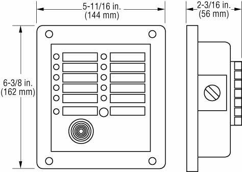 Ship monitoring and control panel - SELECTRONIC® - FW Murphy - alarm system