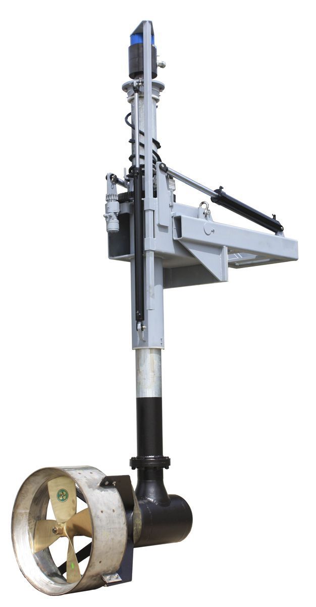 Stern thruster / for barges / hydraulic / external - Barge Tsunami ...