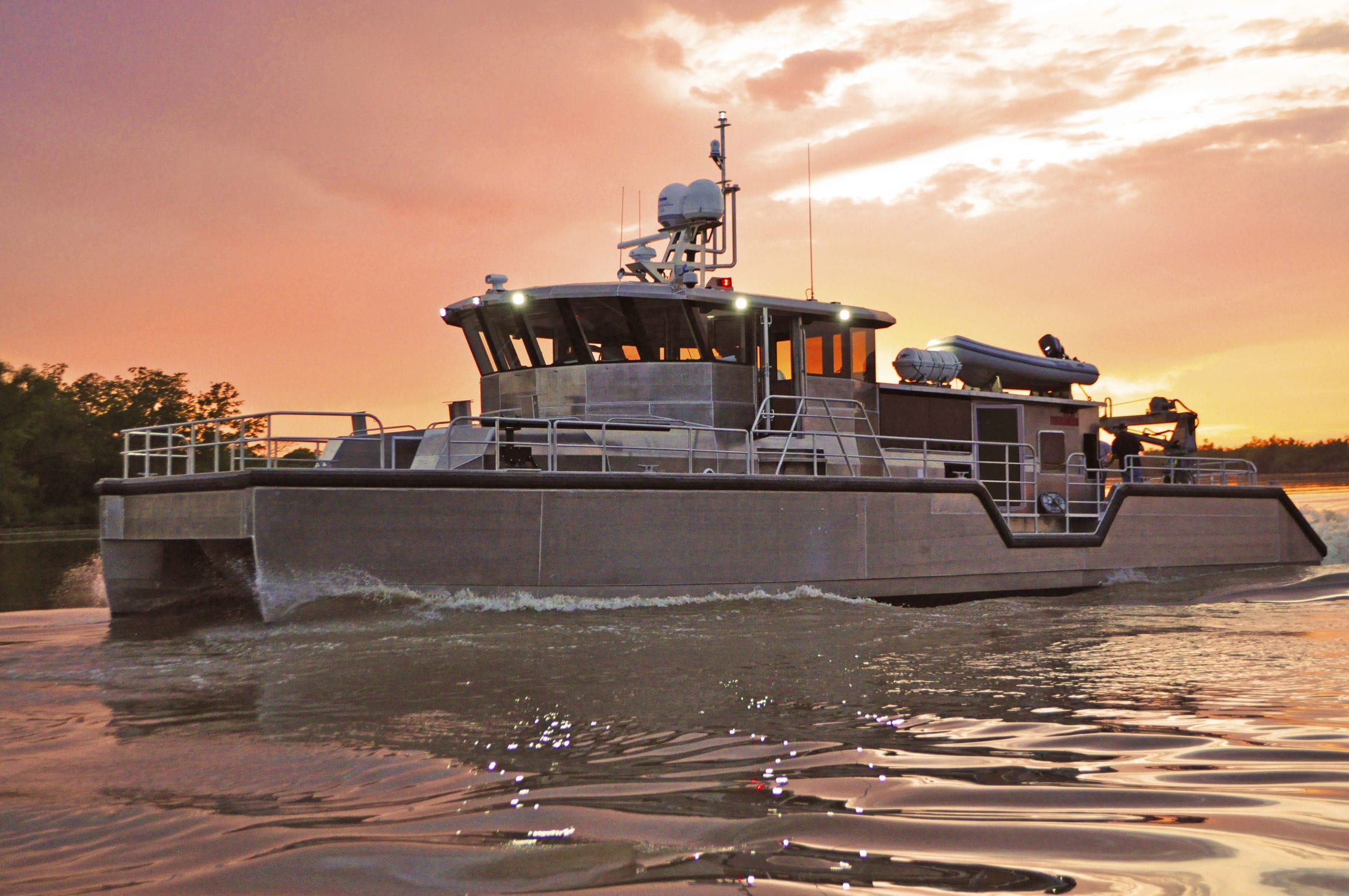 Patrol boat - 75 ENDURANCE DSV - Metal Shark Aluminum Boats - catamaran ...