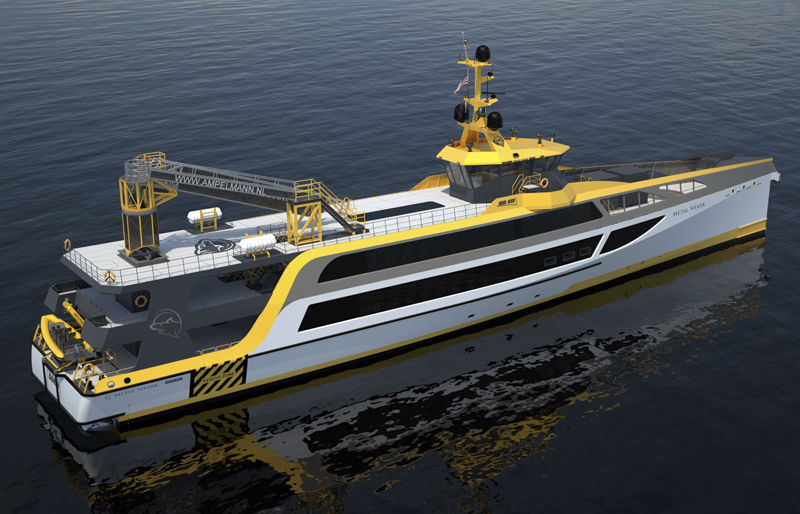 Crew transfer special vessel - FCS 7011 - Metal Shark Aluminum Boats ...