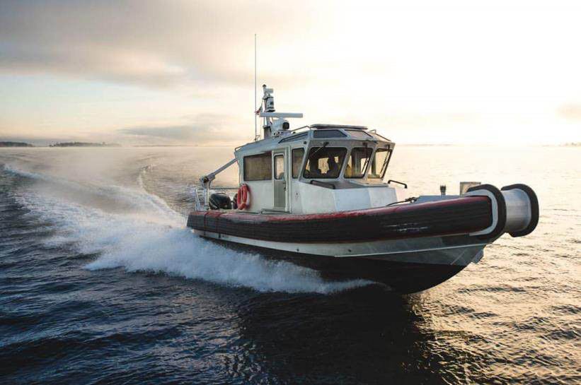 Patrol boat - 9M - Metalcraft Marine Inc - inboard / aluminum / rigid ...