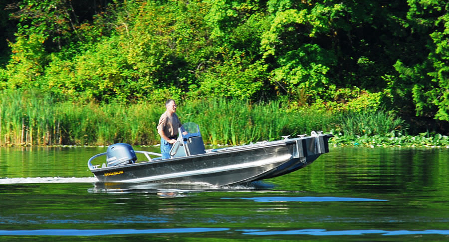 Utility boat professional boat - SUPER JON 17' - Workskiff Inc ...
