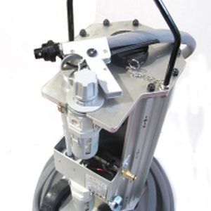 Shipyard sandblasting machine - IBIX® 25 H2O - IBIX - mobile