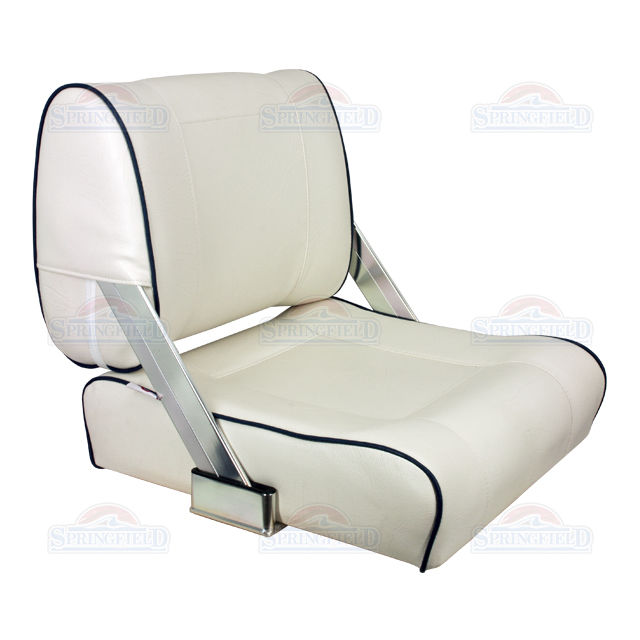 Helm seat - 1042046 - Springfield Marine - for boats / fold-down / with ...