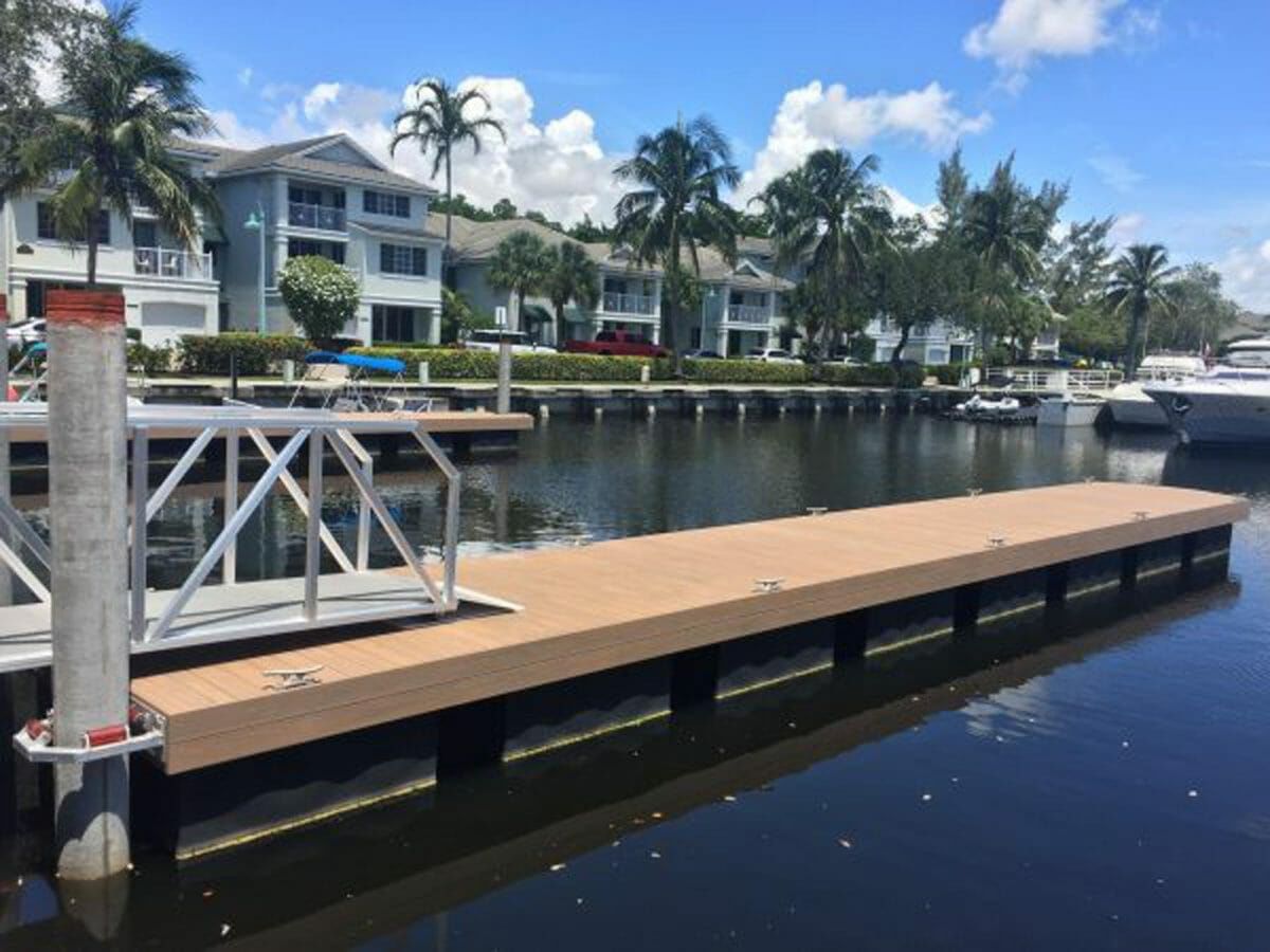 Floating dock - AccuDock - mooring / for marinas / aluminum