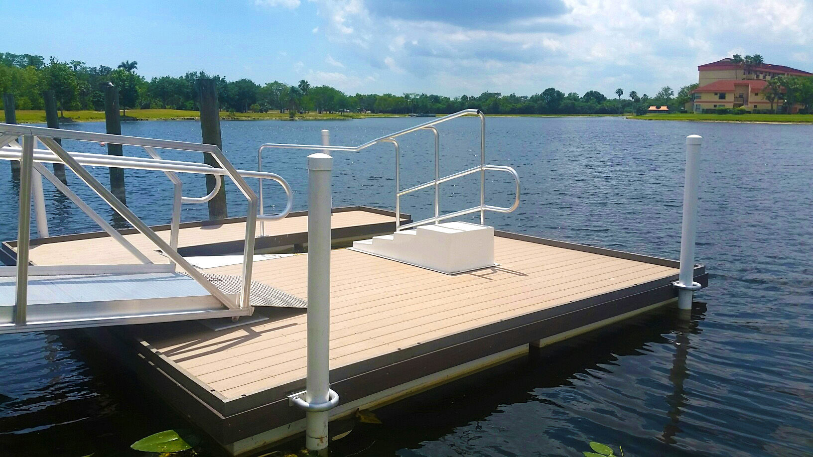 Floating dock - ADA - AccuDock - mooring / for marinas