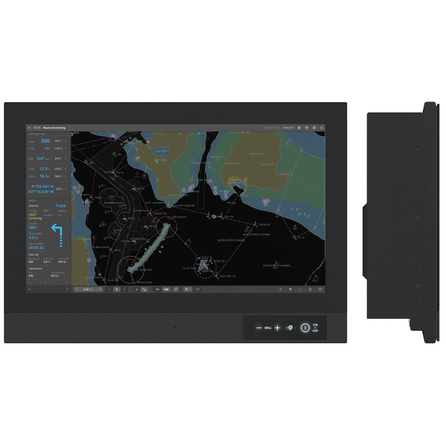 Ship panel PC - HD 16T36 MMC - Hatteland Display AS - built-in / touch ...