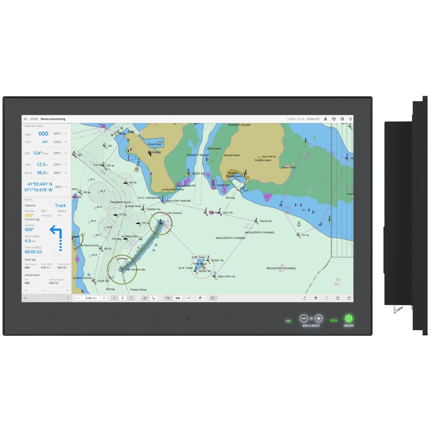 Ship panel PC - HD 24T26 MMC - Hatteland Display AS - built-in / touch ...