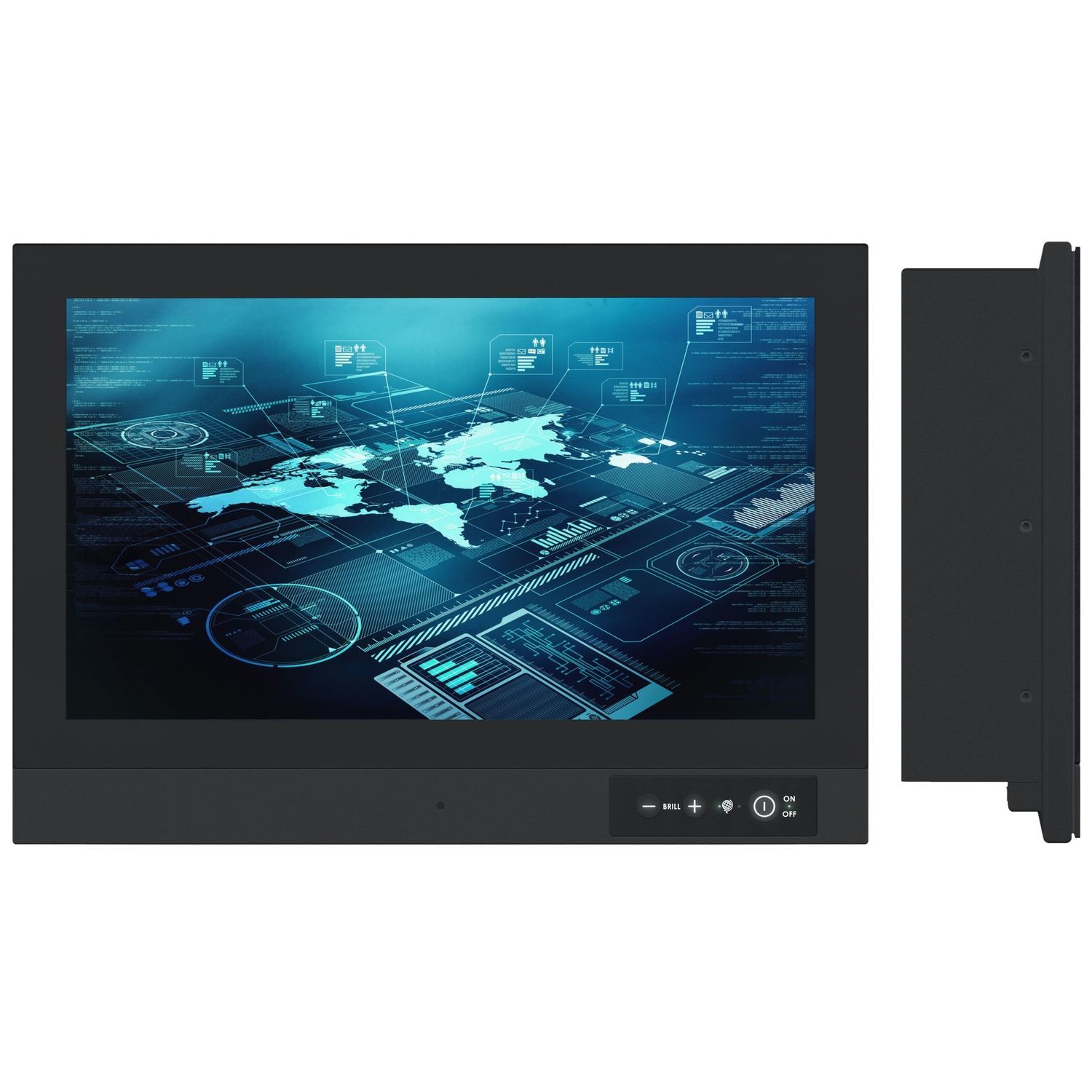 Ship panel PC - HD 16T30 MxA - Hatteland Display AS - built-in / touch ...