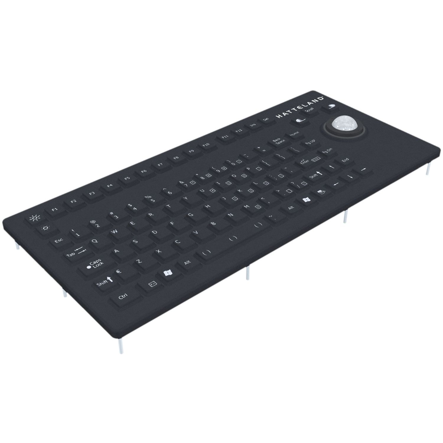 Ship computer keyboard - HT RKCT92F - Hatteland Display AS - 92-key ...
