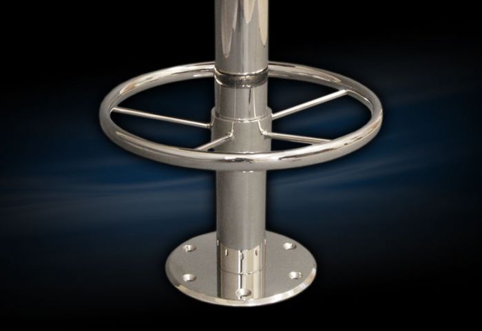 Round base bar stool - Cake Top with Welt, Cherry - Release Marine ...