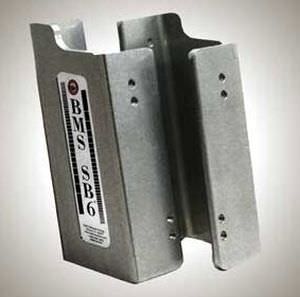 Boat engine bracket - Setback Brackets - Bob's Machine Shop - aluminum