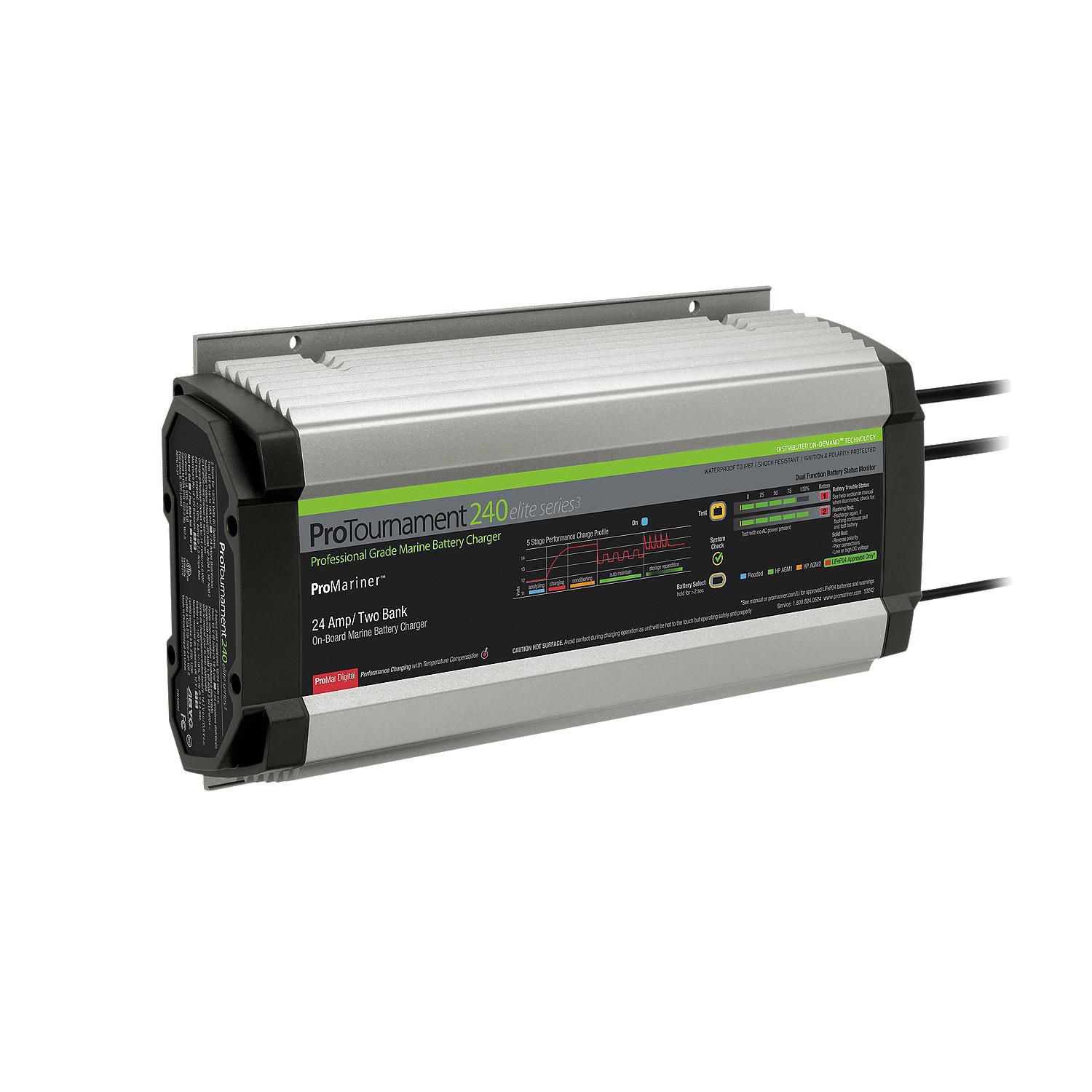 Battery charger - 53242 - ProMariner - marine / waterproof