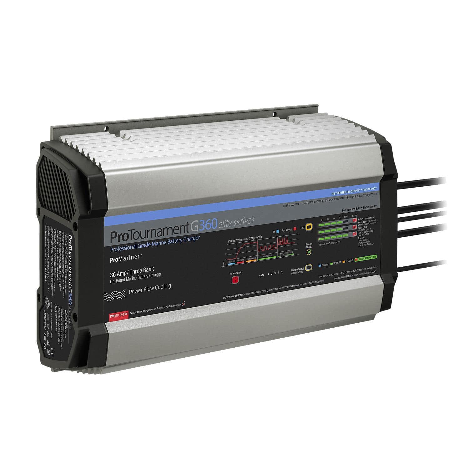 Battery charger - 55363 - ProMariner - marine / waterproof
