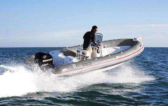 Outboard inflatable boat - Expo - Silver marine - rigid / center ...